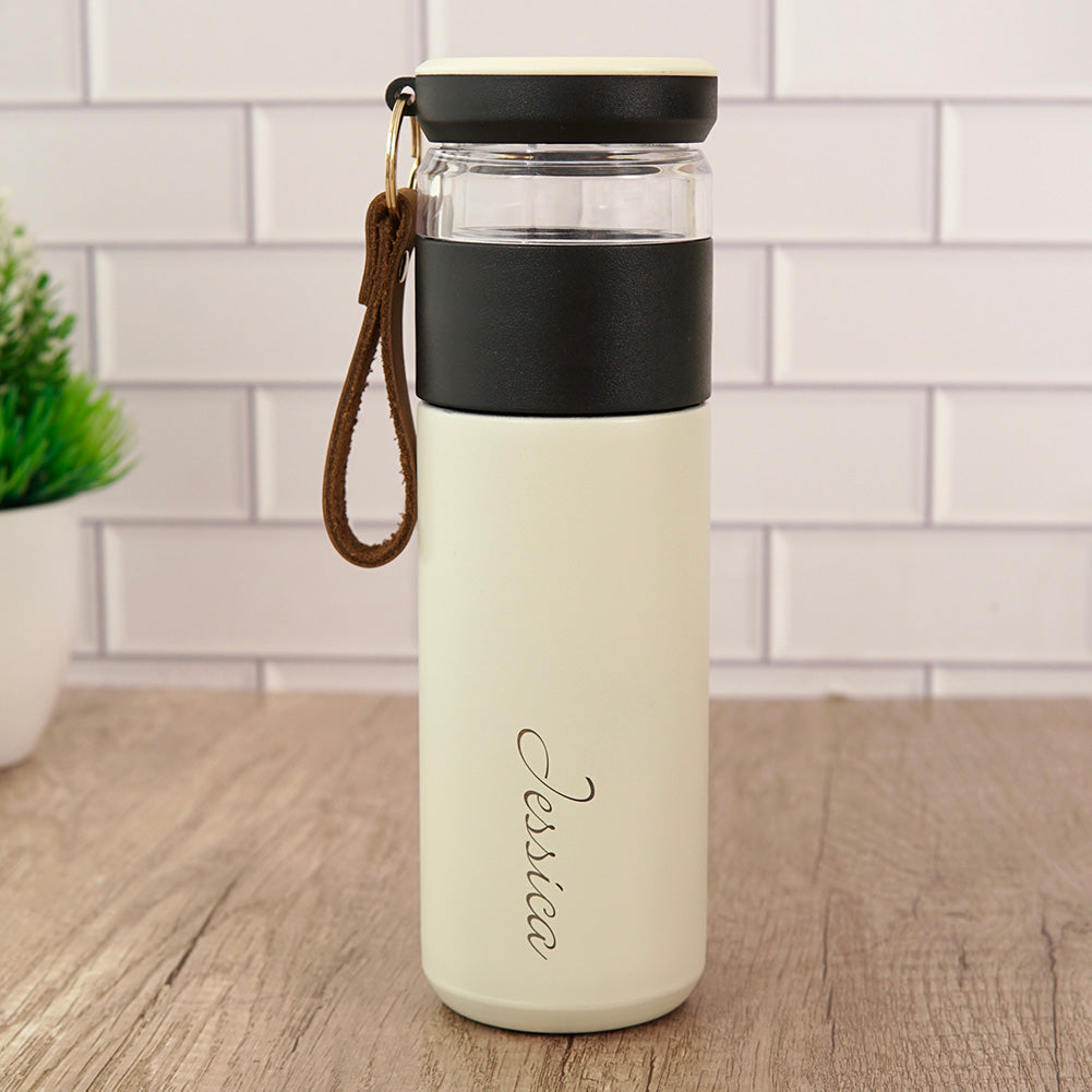 Personalized Tea Infuser Flask – nsjstylishstore